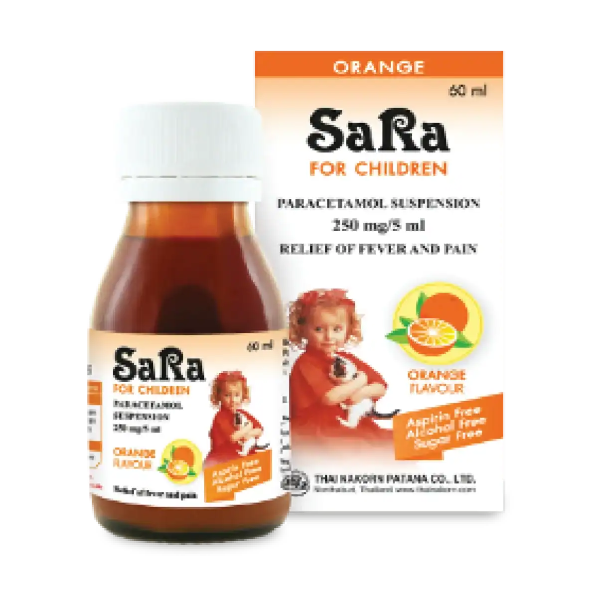 Paracetamol 250 mg / 5ml (Syrup)